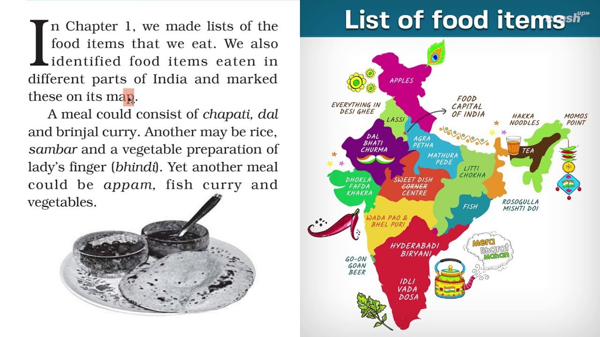 NCERT Class 6th Science Chapter 1 - Food: Where Does it Come From ...
